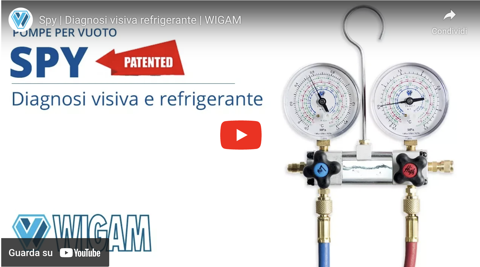 SPY: il tuo strumento per la diagnosi visiva del refrigerante - Wigam